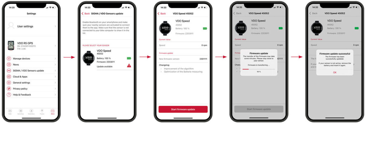 R5 GPS VDO Cyclecomputing